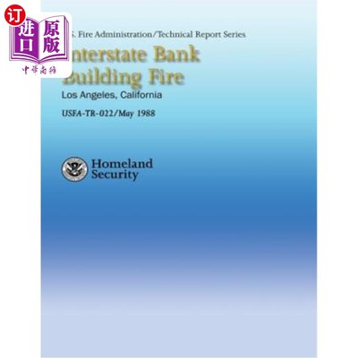 海外直订Interstate Bank Building Fire- Los Angeles, California 加州洛杉矶州际银行大楼火灾