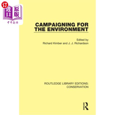 海外直订Campaigning for the Environment 环保运动