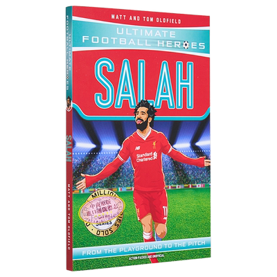 足球英雄系列 穆罕默德萨拉赫收集 Salah Collect them all 英文原版 Matt Oldfield 生活休闲 足球【中商原版】
