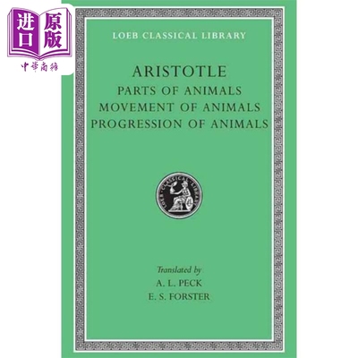 预售 亚里士多德 动物之运动 Aristotle Animals 英文原版 A  L Peck 洛布【中商原版】