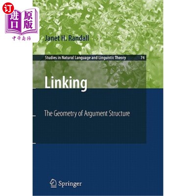 海外直订Linking: The Geometry of Argument Structure 连接:论证结构的几何