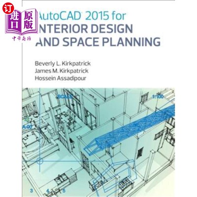 海外直订AutoCAD 2015 for Interior Design and Space Planning AutoCAD 2015室内设计与空间规划