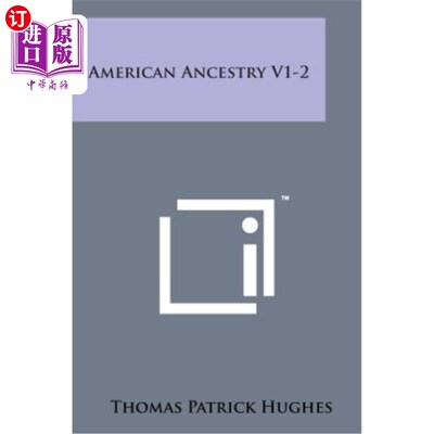 海外直订American Ancestry V1-2 美国血统v1-2