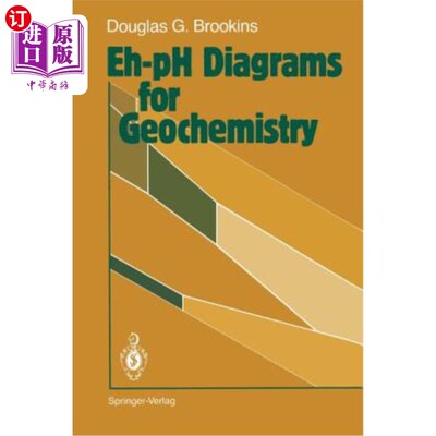 海外直订Eh-PH Diagrams for Geochemistry 地球化学Eh-PH图