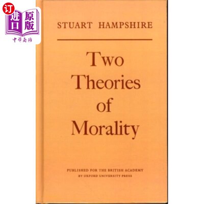 海外直订Two Theories of Morality 两种道德理论