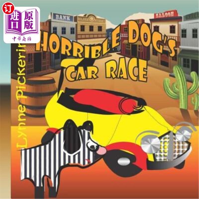 海外直订Horrible Dog's Car Race 恐怖狗的赛车比赛