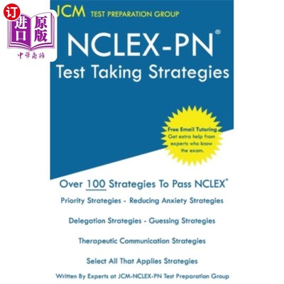 海外直订医药图书NCLEX-PN Test Taking Strategies NCLEX-PN考试策略