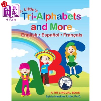 海外直订Dr. Little's Tri-Alphabets and More English . Espanol . Francais Little博士的三字母表和更多英语。埃斯帕诺。