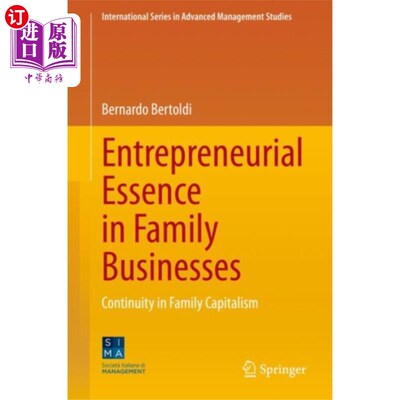 海外直订Entrepreneurial Essence in Family Businesses 家族企业的创业本质