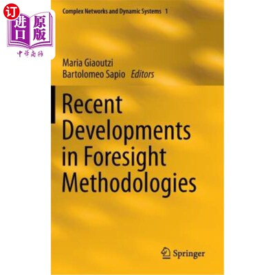 海外直订Recent Developments in Foresight Methodologies 预见方法学的最新发展