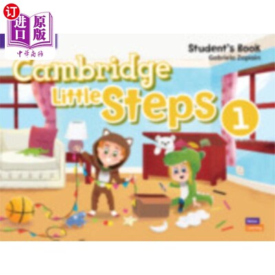 海外直订Cambridge Little Steps Level 1 Student's Book 剑桥小步骤一级学生用书