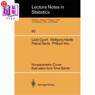 海外直订Nonparametric Curve Estimation from Time Series 基于时间序列的非参数曲线估计