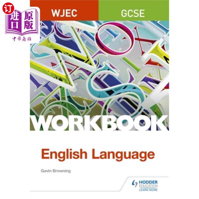 海外直订WJEC GCSE English Language Workbook WJEC GCSE英语语言练习册