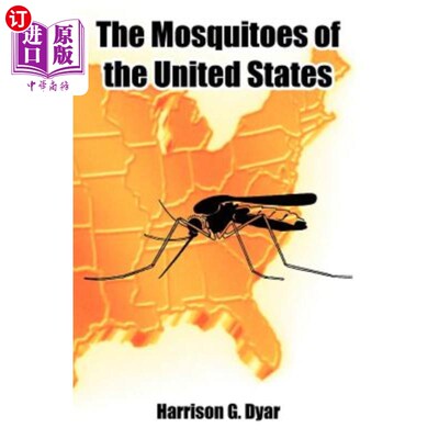 海外直订The Mosquitoes of the United States 美国的蚊子