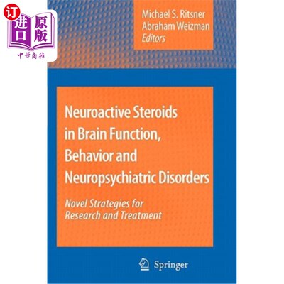 海外直订医药图书Neuroactive Steroids in Brain Function, Behavior and Neuropsychiatric Disorders: 神经活性类固醇在脑