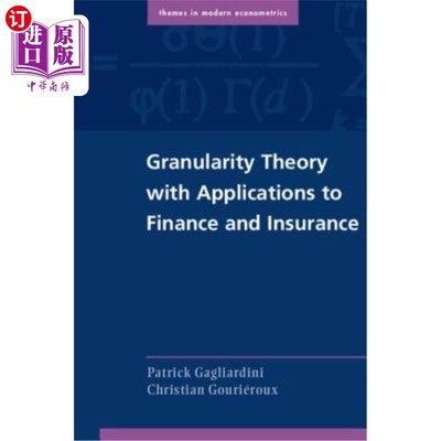 海外直订Granularity Theory with Applications to Finance and Insurance 粒度理论及其在金融和保险中的应用