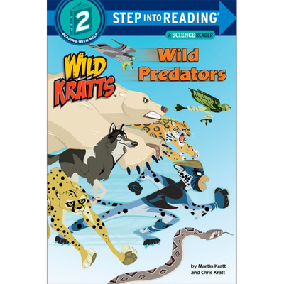 兰登阅读进阶2 动物兄弟 食肉动物 Step into Reading Step 2 Wild Predators 儿童分级阅读 英文原版 进口图书【中商原版】