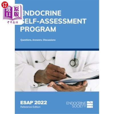 海外直订医药图书Endocrine Self-Assessment Program Questions, Answers, Discussions (ESAP 2022) 内分泌自我评估项目问