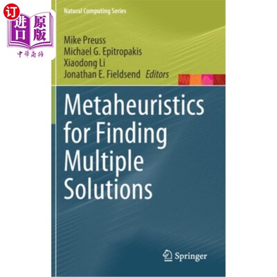 海外直订Metaheuristics for Finding Multiple Solutions 寻找多重解的元启发式