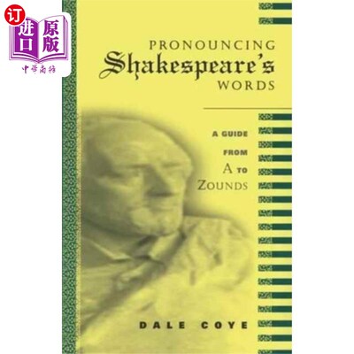 海外直订Pronouncing Shakespeare's Words 读莎士比亚的话