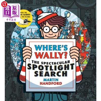 海外直订Where's Wally? The Spectacular Spotlight Search 沃利在哪儿?壮观的聚光灯搜索