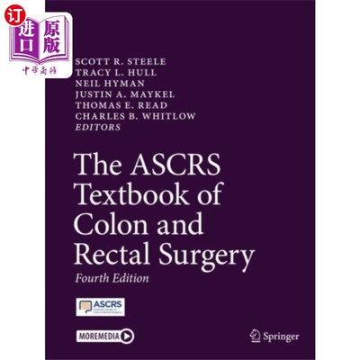 海外直订医药图书ASCRS Textbook of Colon and Rectal Surgery ASCRS结肠直肠外科教科书