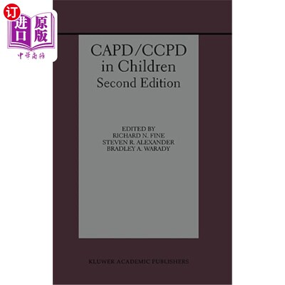 海外直订医药图书Capd/Ccpd in Children 儿童Capd/Ccpd