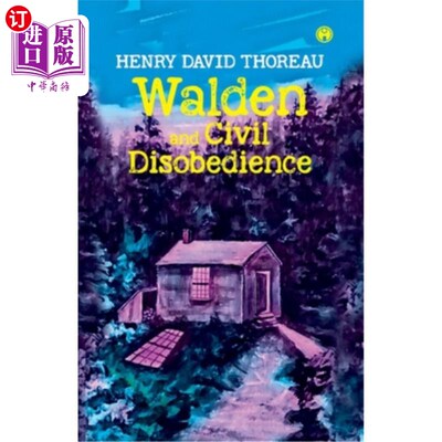 海外直订Walden and Civil Disobedience 《瓦尔登湖》和《非暴力反抗