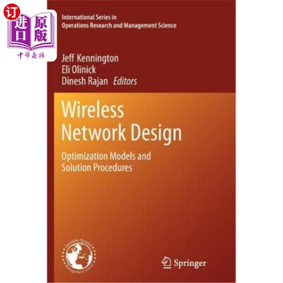 海外直订Wireless Network Design: Optimization Models and Solution Procedures 无线设计:优化模型和解决程序