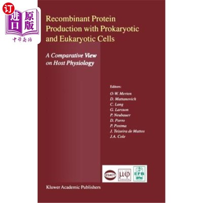 海外直订Recombinant Protein Production with Prokaryotic and Eukaryotic Cells. a Comparat 用原核细胞和真核细胞生产重