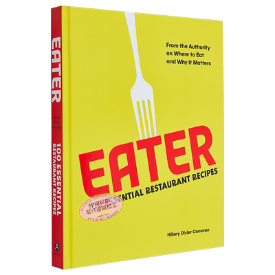 现货 食客 来自专业机构的 100 种基本餐厅食谱 英文原版 Stephanie WuEater 100 Essential Restaurant Recipes【中商原版】