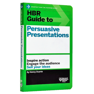 【中商原版】 哈佛商业评论：具有说服力的报告 英文原版 HBR Guide to Persuasive Presentations