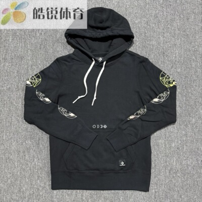 Converse匡威女子新品潮流印花刺绣连帽休闲运动卫衣10007512-A02