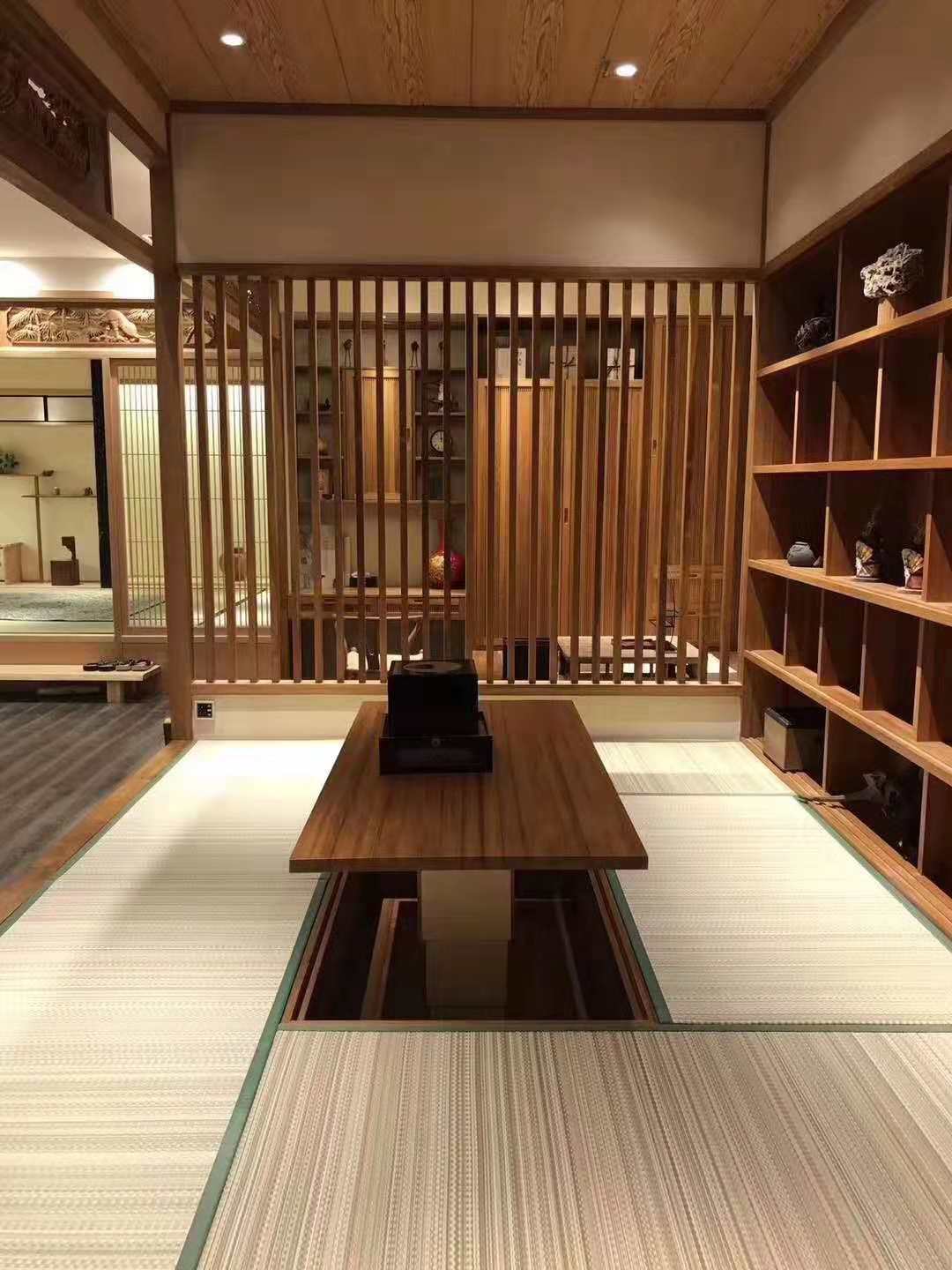 和室榻榻米定制防水席 树脂席 仿藤席 冰丝席 蔺草席 提花席