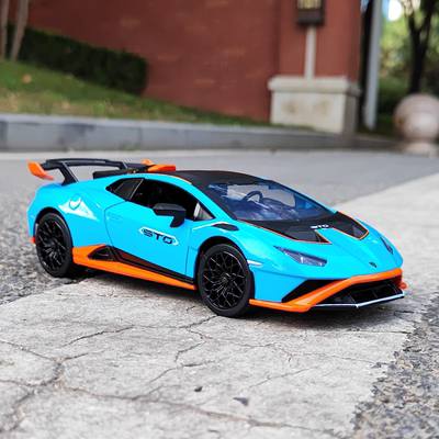 正版124兰博基尼STO合金车模