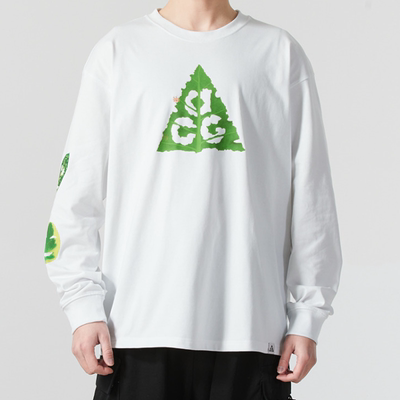 Nike耐克ACG男子户外休闲运动圆领套头衫速干长袖T恤 HJ0803-121