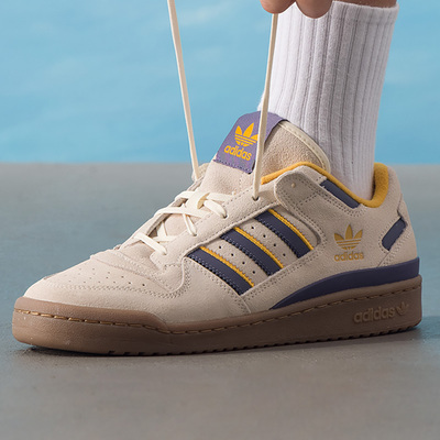 阿迪达斯三叶草男女鞋保暖FORUM LOW CL休闲鞋  JQ2655 JR0475