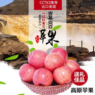 顺丰山西吉县红富士苹果