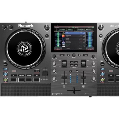 DJ打碟机Numark Mixstream pro go露玛Dj内置电池版一体机