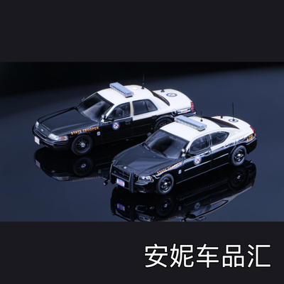 Rollin Florida Highway Patrol FHP CV佛罗里达州福特cv战马模型