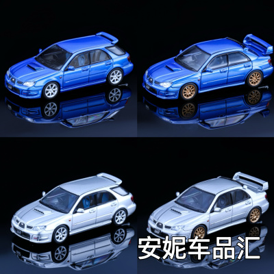 Furuya 1:64斯巴鲁Subaru翼豹Impreza WRX STi 九代合金车模