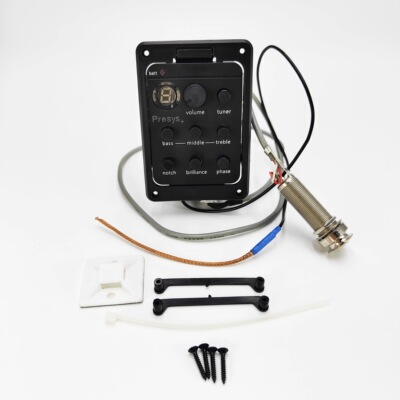 FISHMAN 201 吉他拾音器电箱吉他配件民谣拾音器液晶调音器