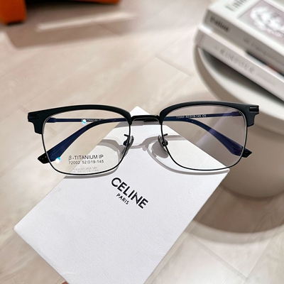 丹阳纯钛复古眉毛架眼镜架