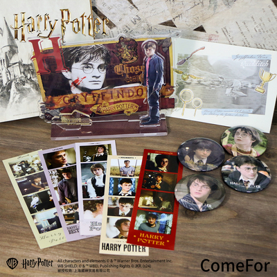 ComeFor哈利波特徽章立牌相纸