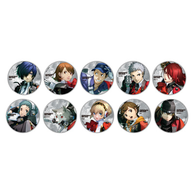 ComeFor 女神异闻录3 Reload月球蓄光徽章拍立得透卡镭射票 现货