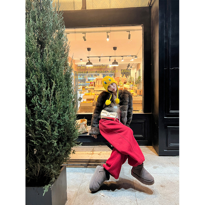 NanaByNana抽绳休闲裤