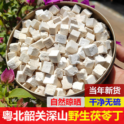 韶关深山野生茯苓500克中药材