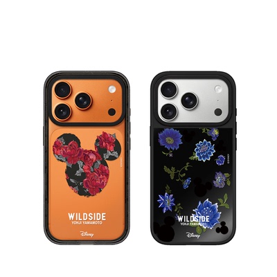 C家联名特别版WILDSIDE潮牌米奇头适用iphone17手机壳18promax苹果16pro透明MagSafe磁吸15plus花卉14/13