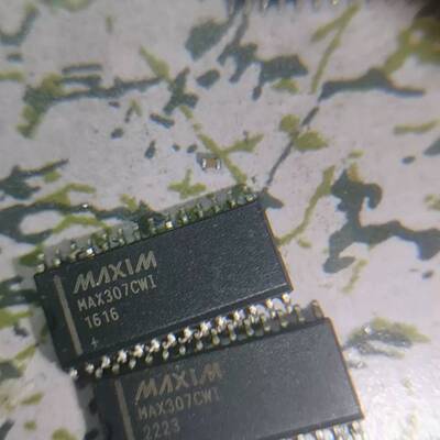 可维修MAX307CWI 芯片 成色好 引脚完整 适合电议价