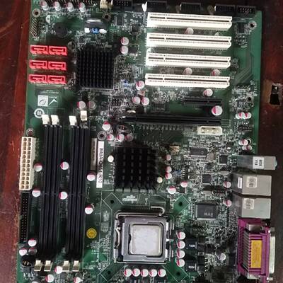 可维修威达工业双网卡工控机主板IMBA-Q454 工业设备议价